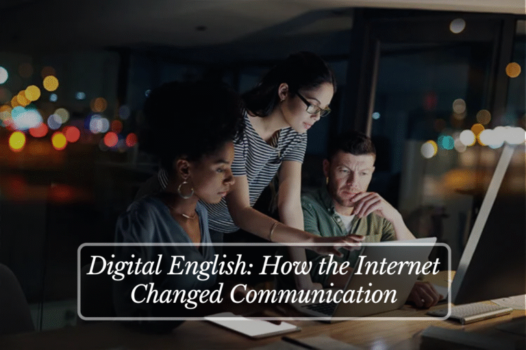 Digital English: How the Internet Changed Communication