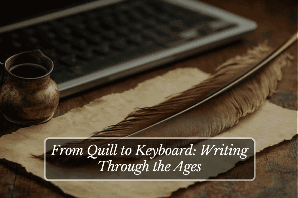 From Quill to Keyboard: Writing Through the Ages